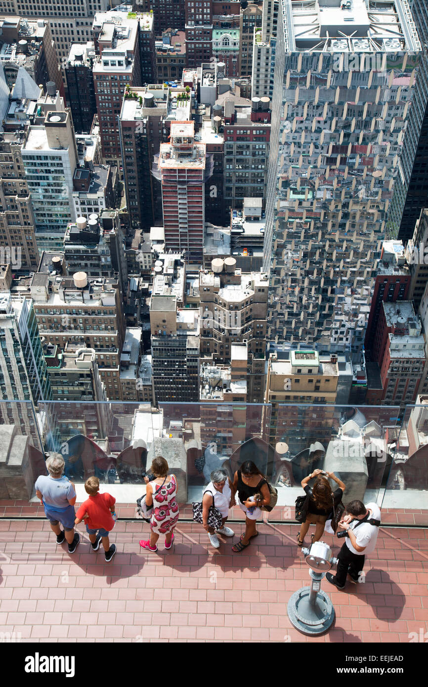 Aerial View Rockefeller Center New York Stock Photos & Aerial View ...