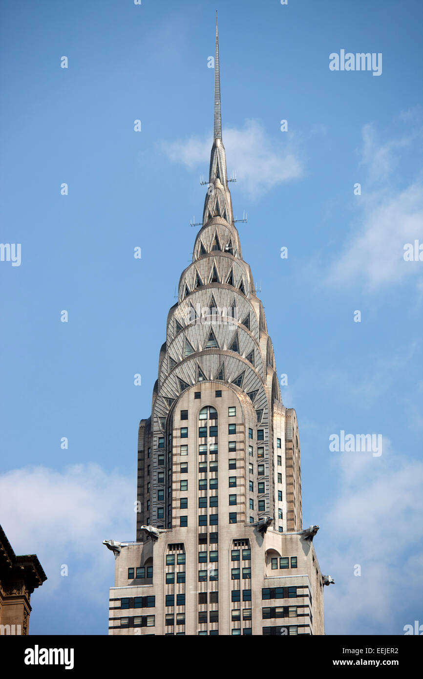 chrysler building, skyscraper, midtown, manhattan, new york, usa ...