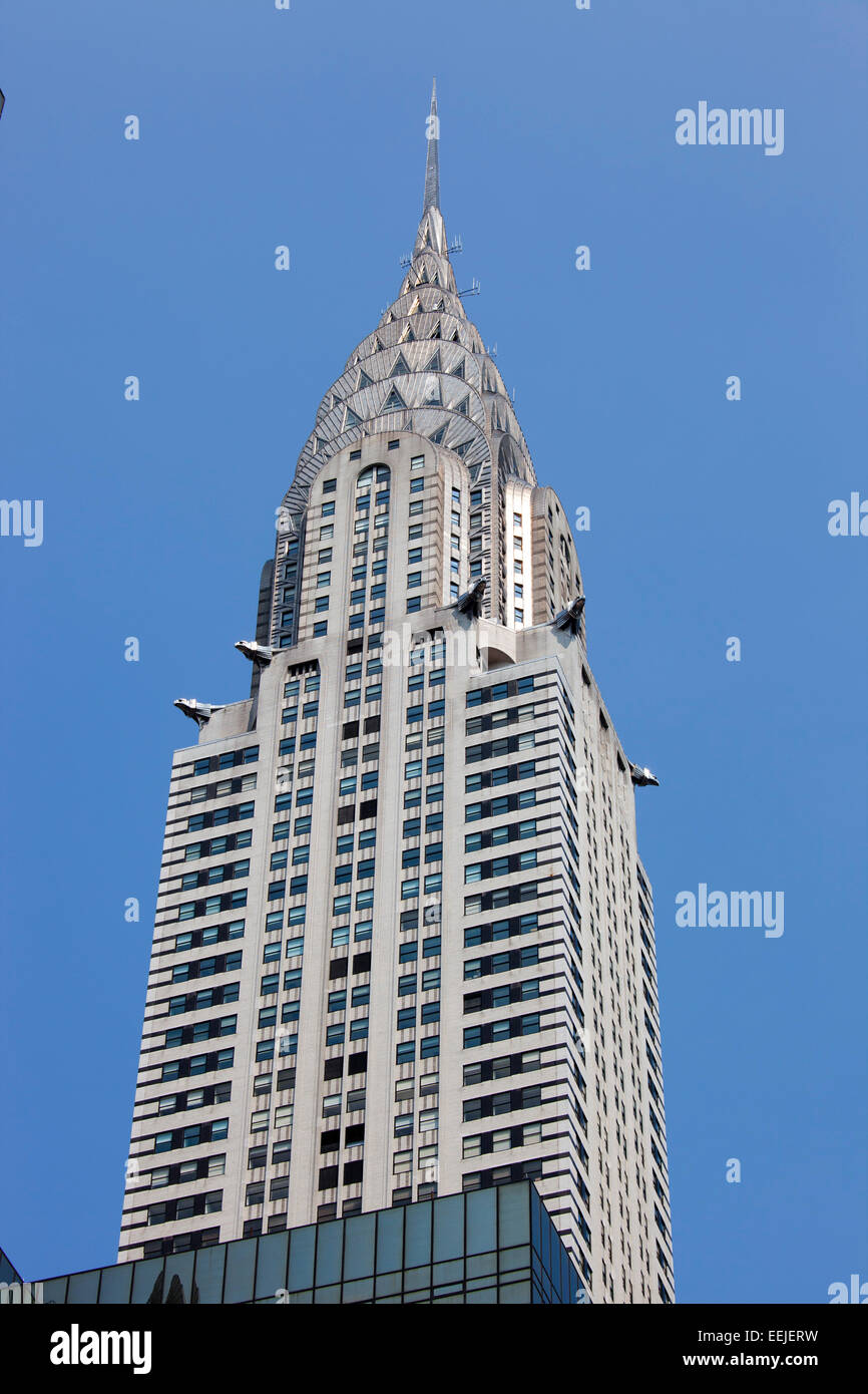 chrysler building, skyscraper, midtown, manhattan, new york, usa ...