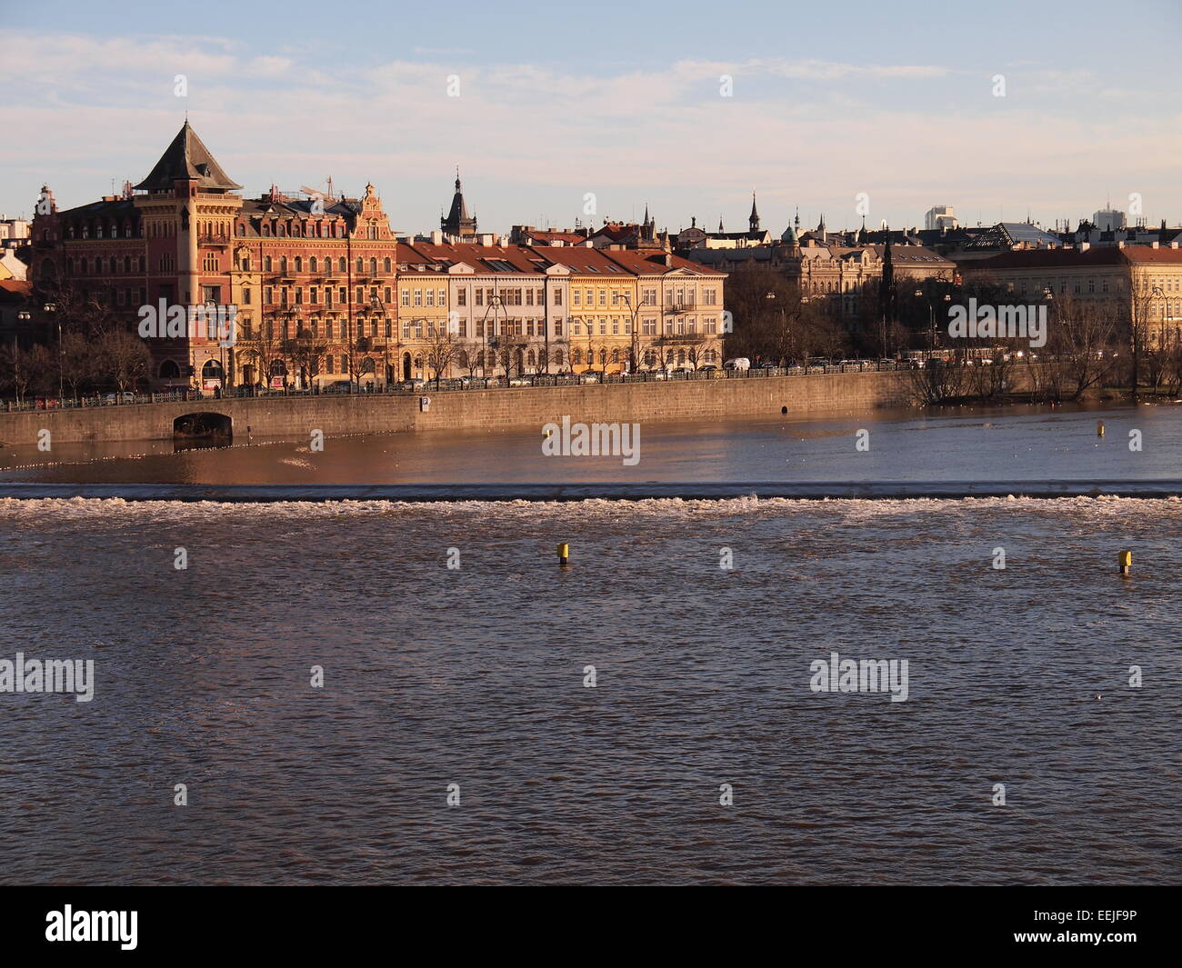 Vltava river historical buildings hi-res stock photography and images ...