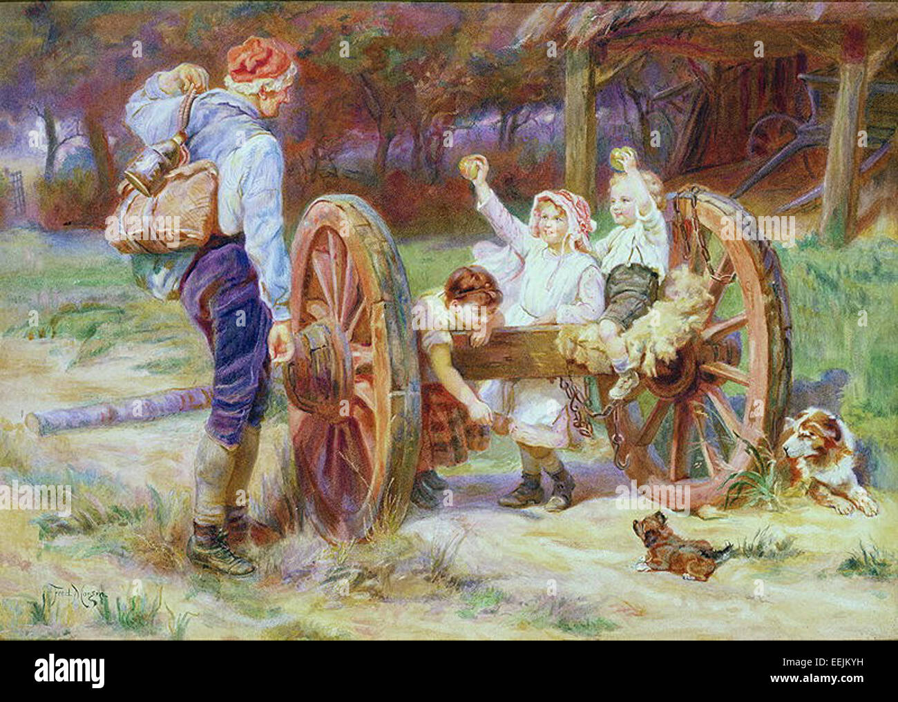 Frederick Morgan (1847–1927) was a British painter, renowned for his ...