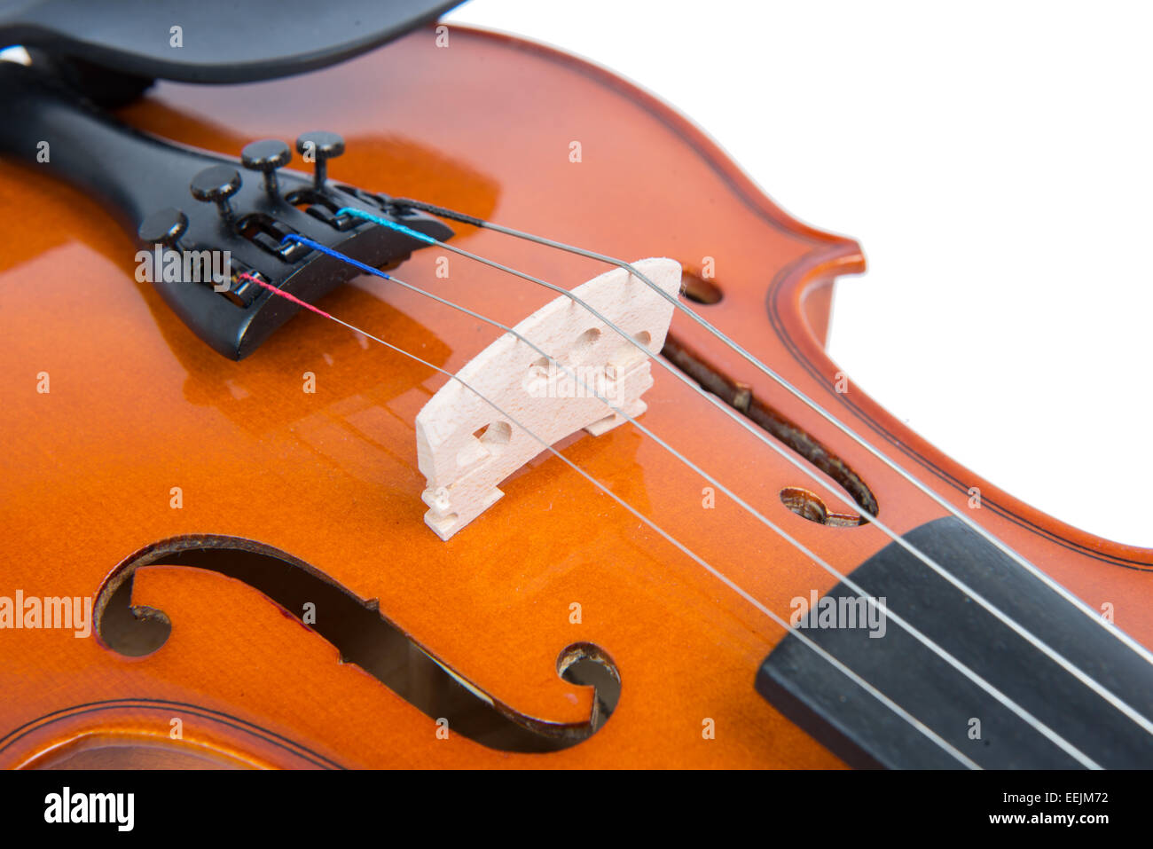 Close up violin bridge strings hi-res stock photography and images - Alamy