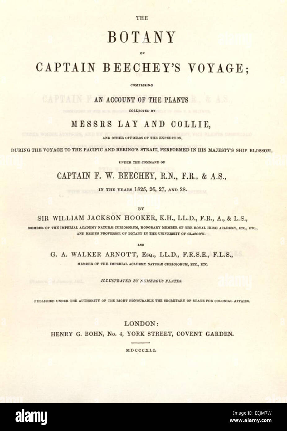 Frederick beechey hi-res stock photography and images - Alamy