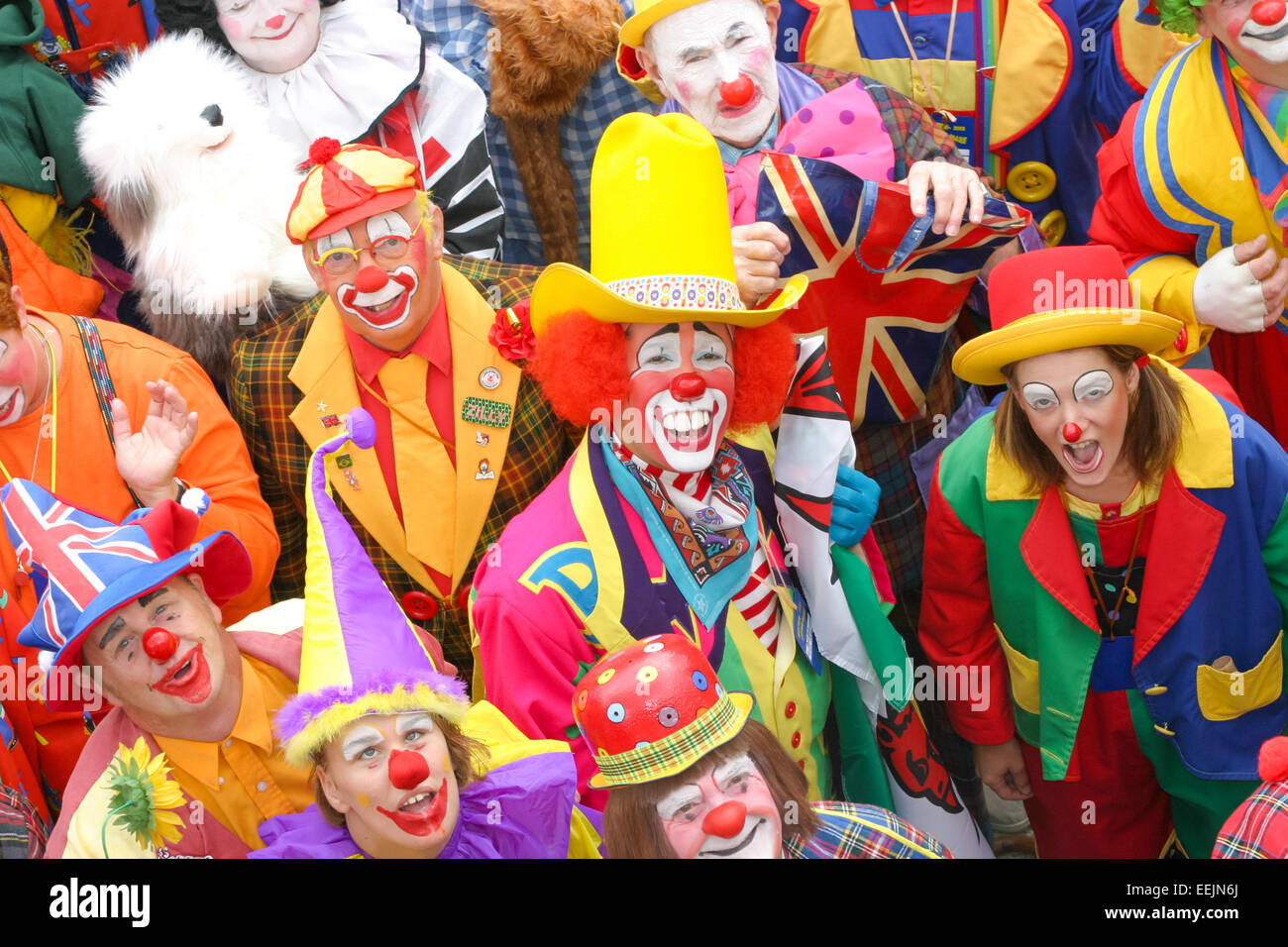 World clown convention hi-res stock photography and images - Alamy