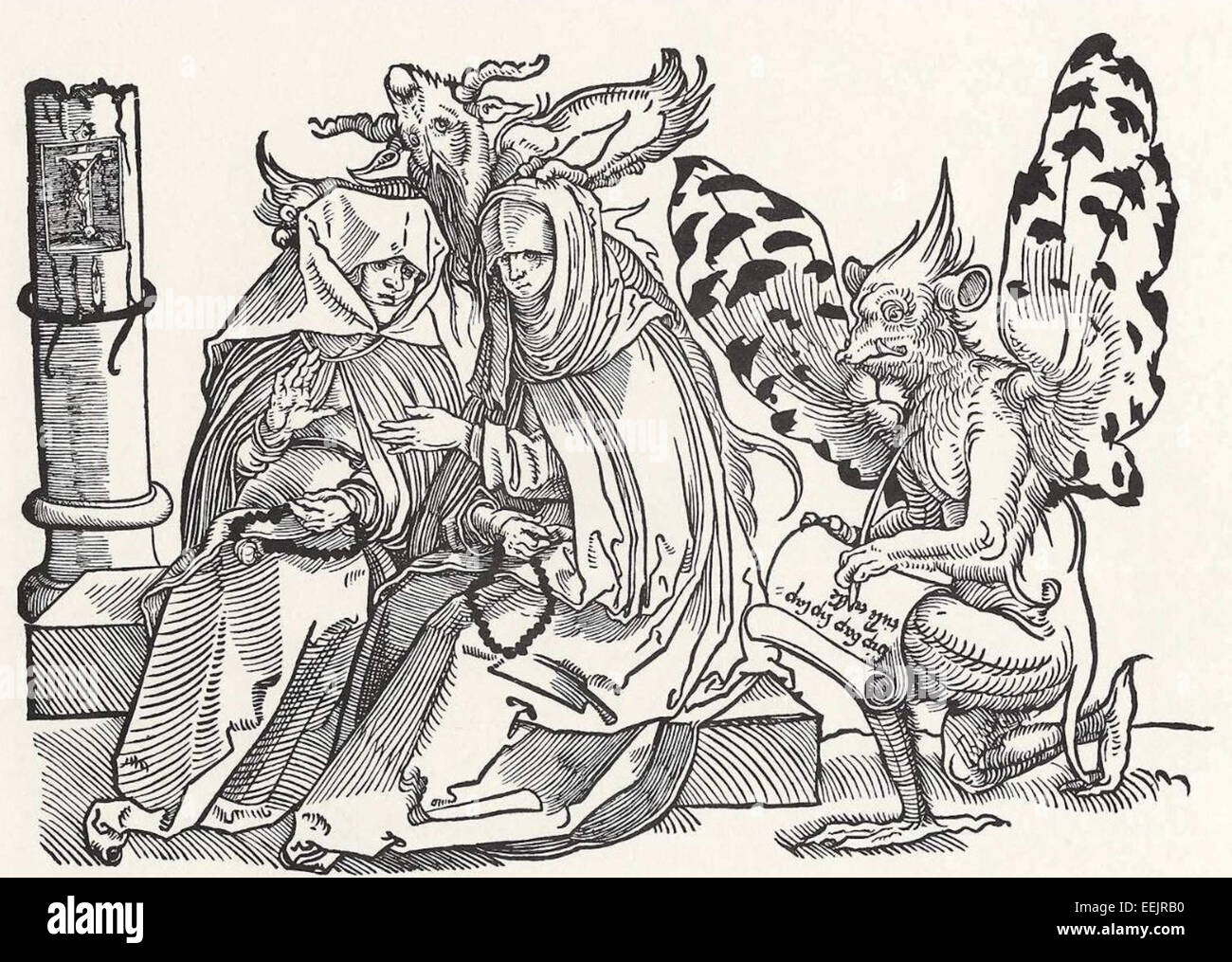 German woodcut hi-res stock photography and images - Alamy