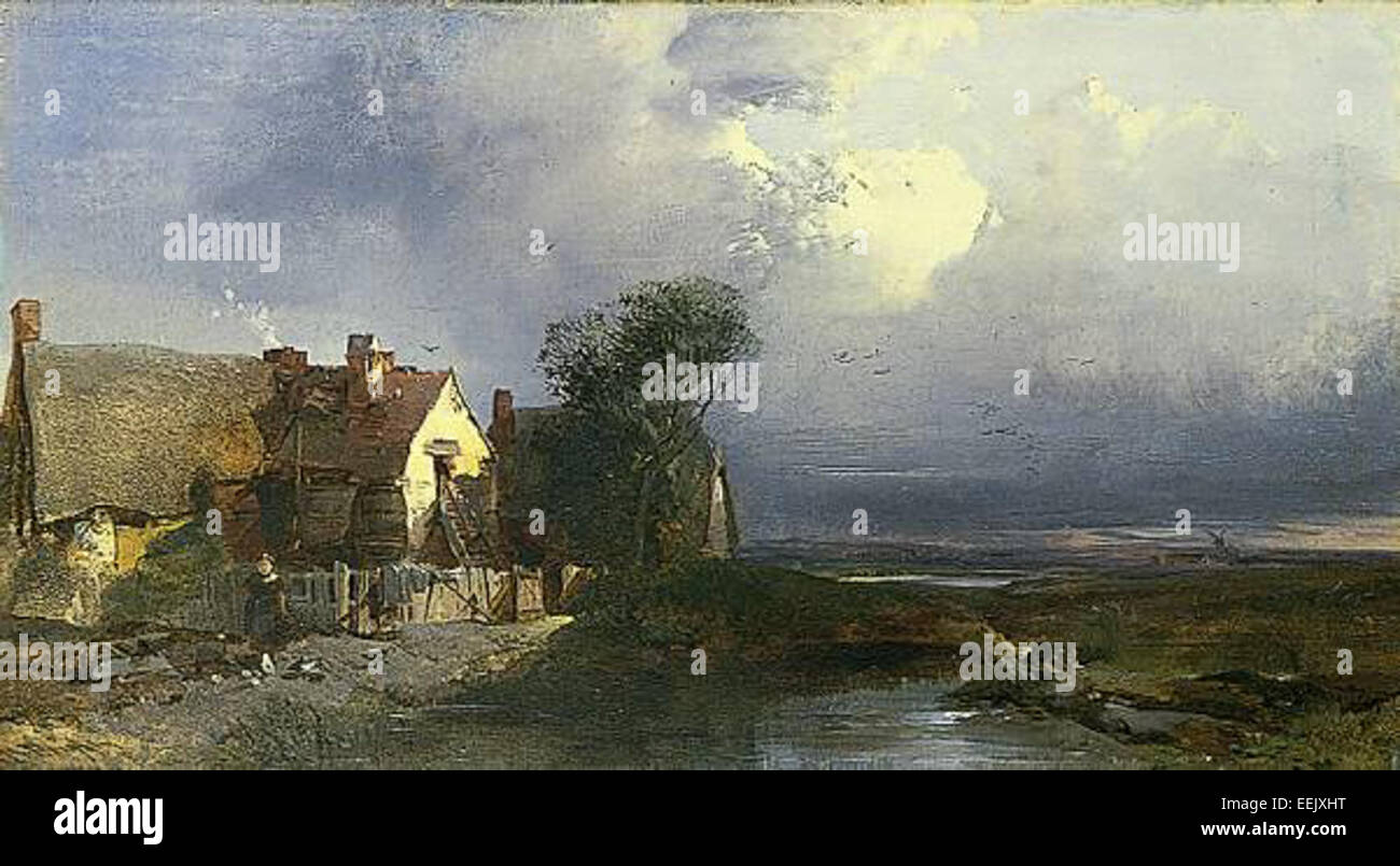 Henry Bright (1811–1873) was an English artist known for his landscape ...