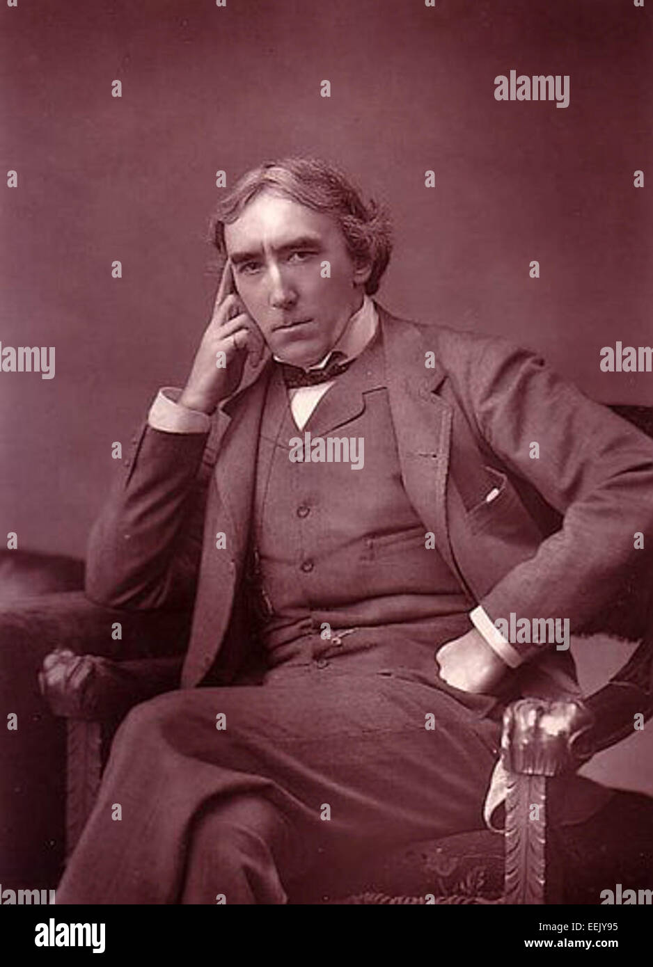 This portrait of Henry Irving, one of the most renowned English actors ...