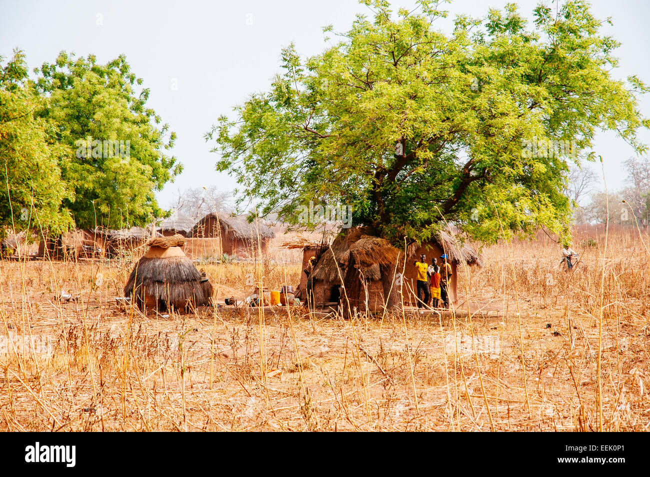 Benin village hi-res stock photography and images - Alamy