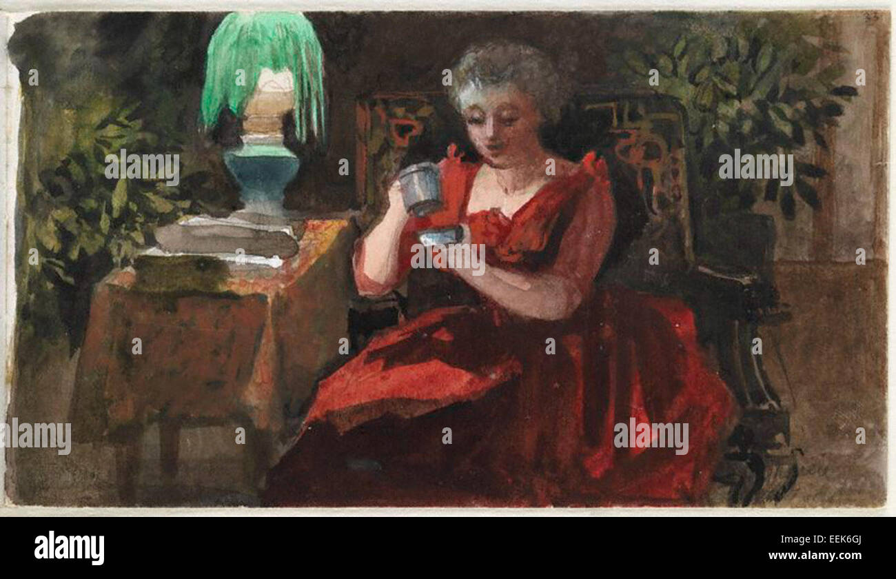 The title 'Louisa Anne Chairs; Drinking and eating Louisa Anne' refers ...