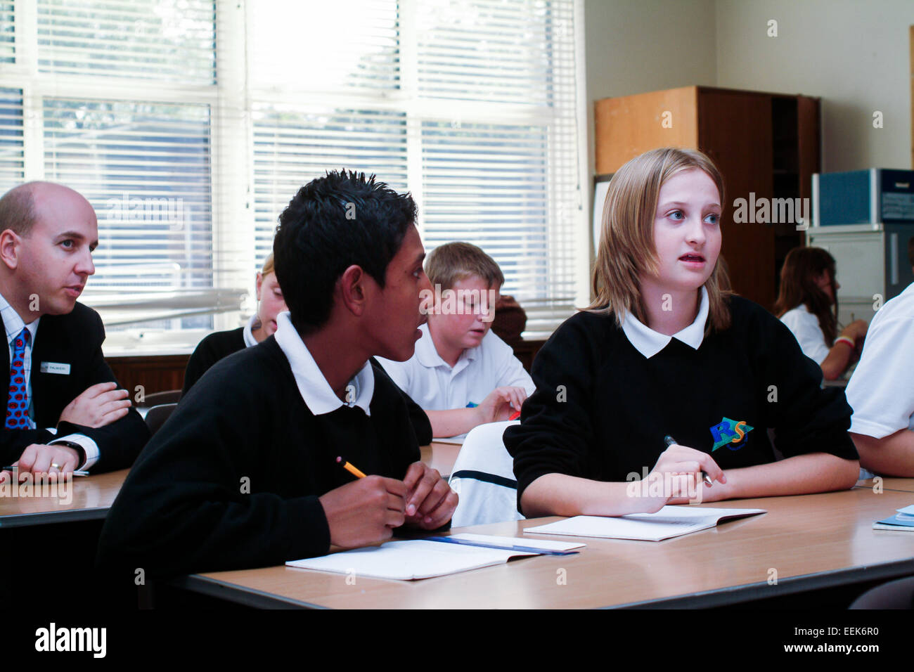 2 males teacher student hi-res stock photography and images - Alamy