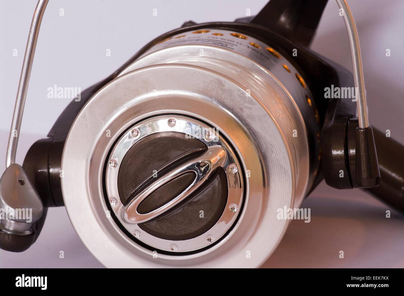 Fixed Spool Fishing Reel Stock Photo - Alamy