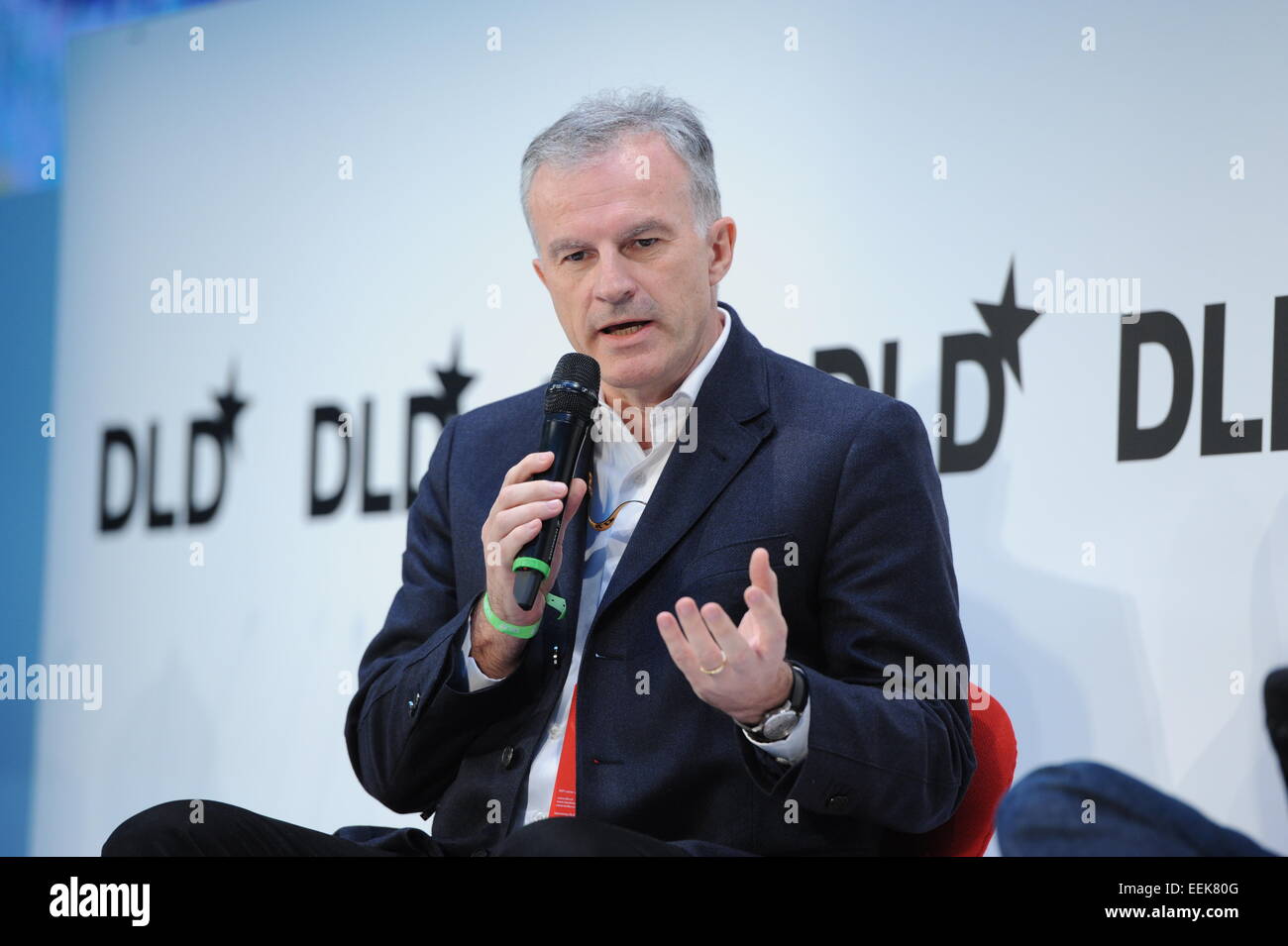 MUNICH/GERMANY - JANUARY 19: Christof Mascher (Allianz SE) speaks on a ...