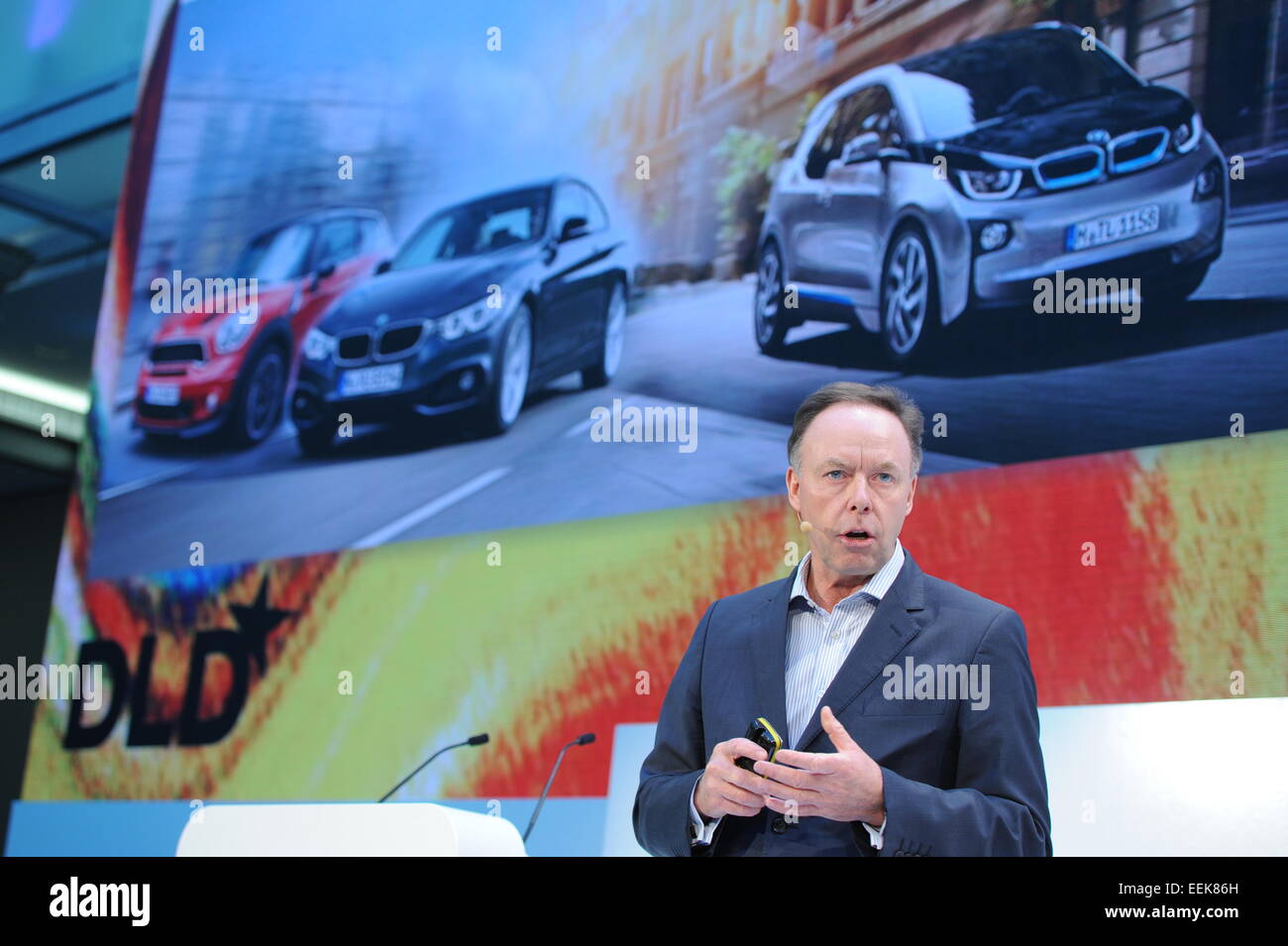 MUNICH/GERMANY - JANUARY 19: Ian Robertson (BMW Group) speaks on the ...