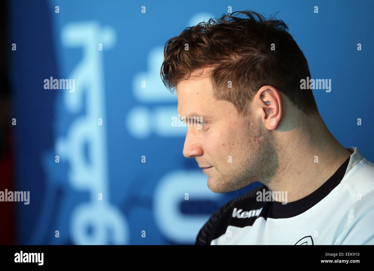 Germany's Michael Kraus pictured during the press conference of team ...