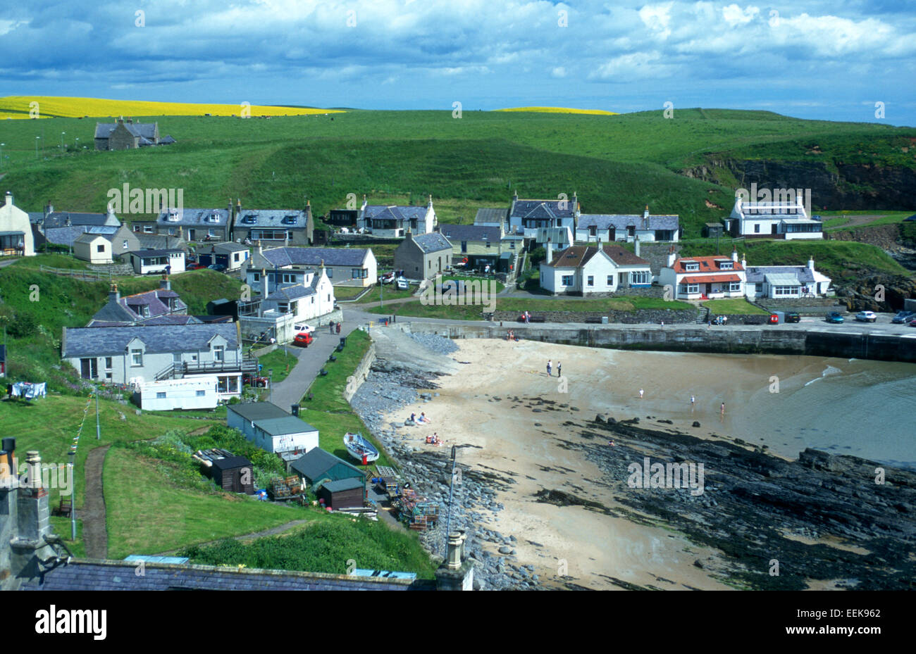Collieston, Aberdeenshire, Scotland Stock Photo - Alamy