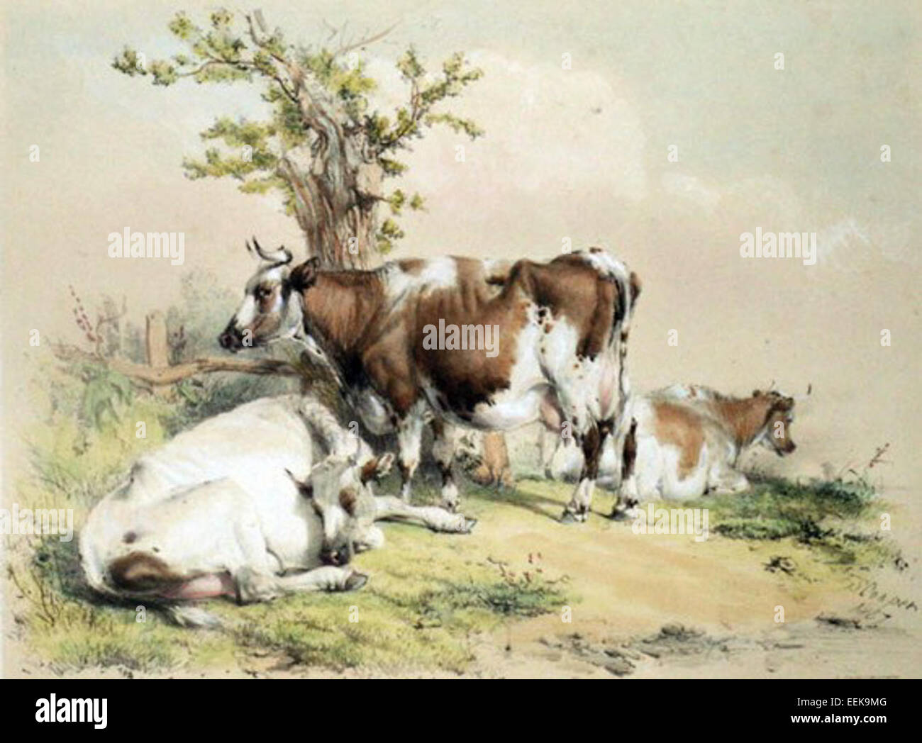 Thomas Sidney Cooper (1803–1902) was an English animal painter renowned ...