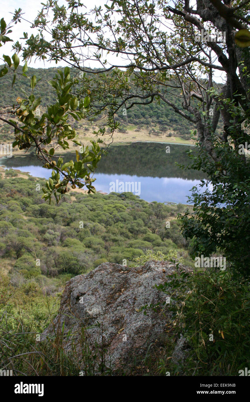 Tswaing is a meteorite impact crater located in South Africa ...
