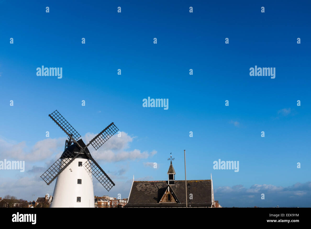 Lytham Wind mill, Lytham, Lancashire, UK Stock Photo - Alamy