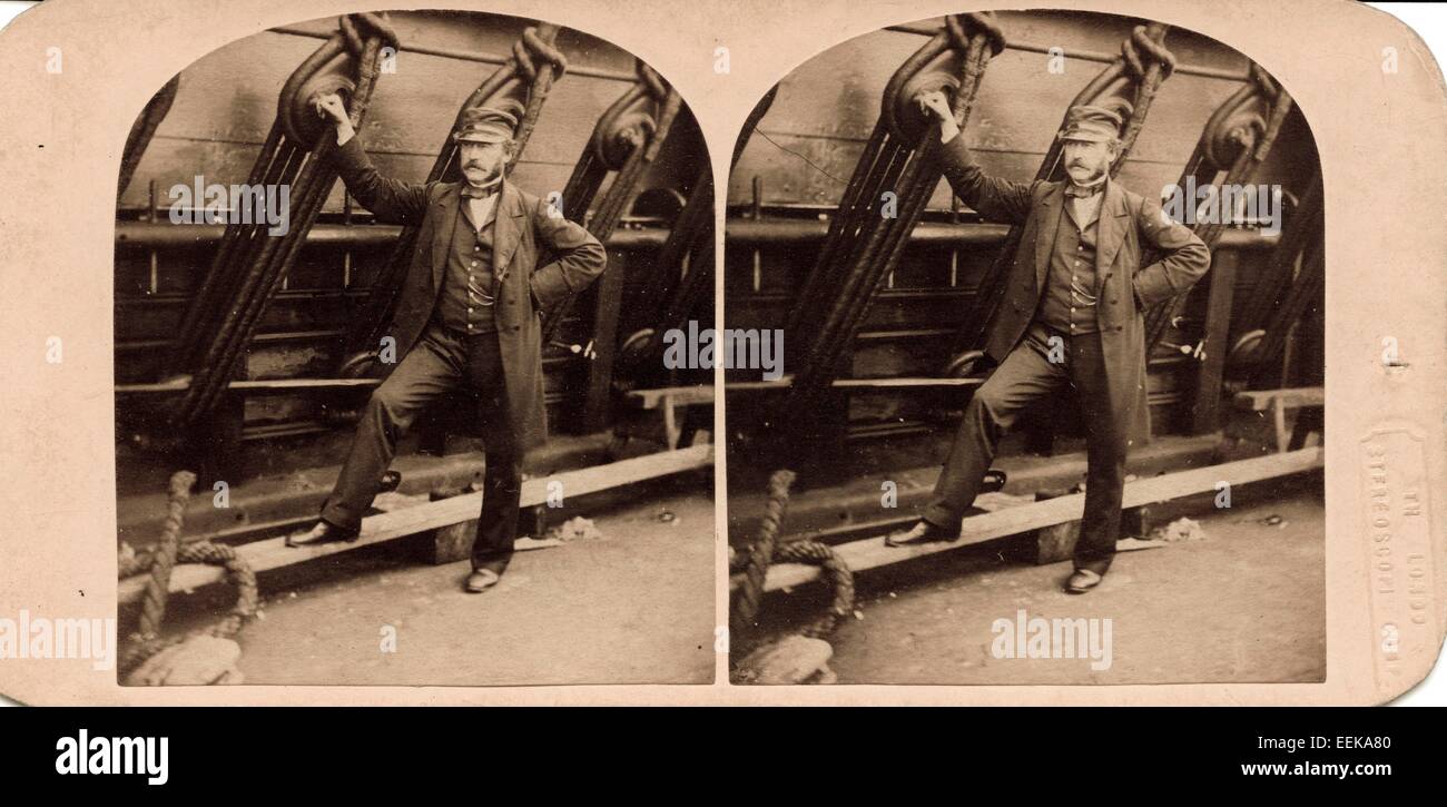 Captain Harrison, 1857, by Robert Howlett Stock Photo - Alamy