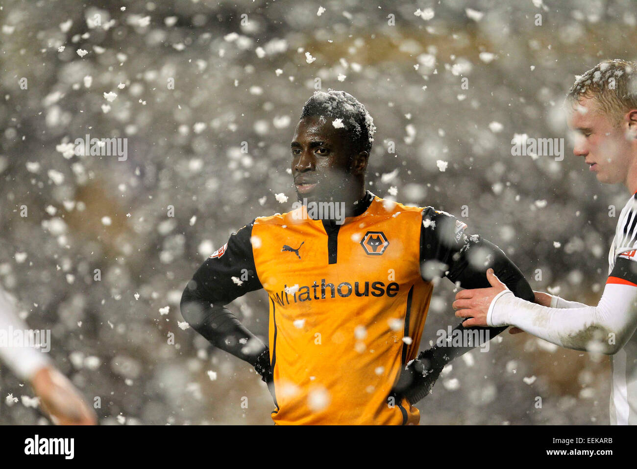 Wolverhampton, West Midlands, UK. 13th Jan, 2015. Nouha Dicko of Wolves ...