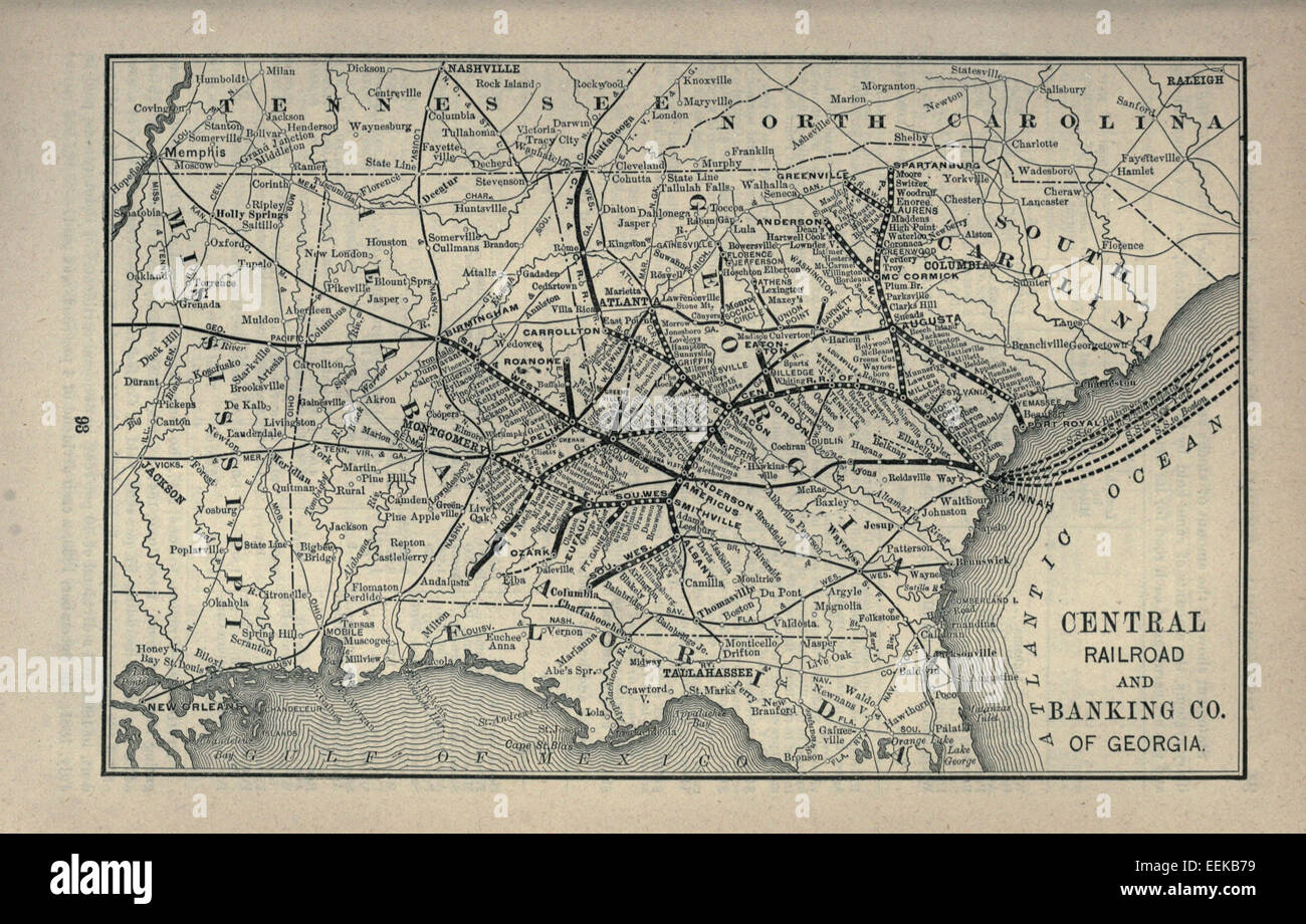 The Central Railroad and Banking Company of Georgia was a significant ...