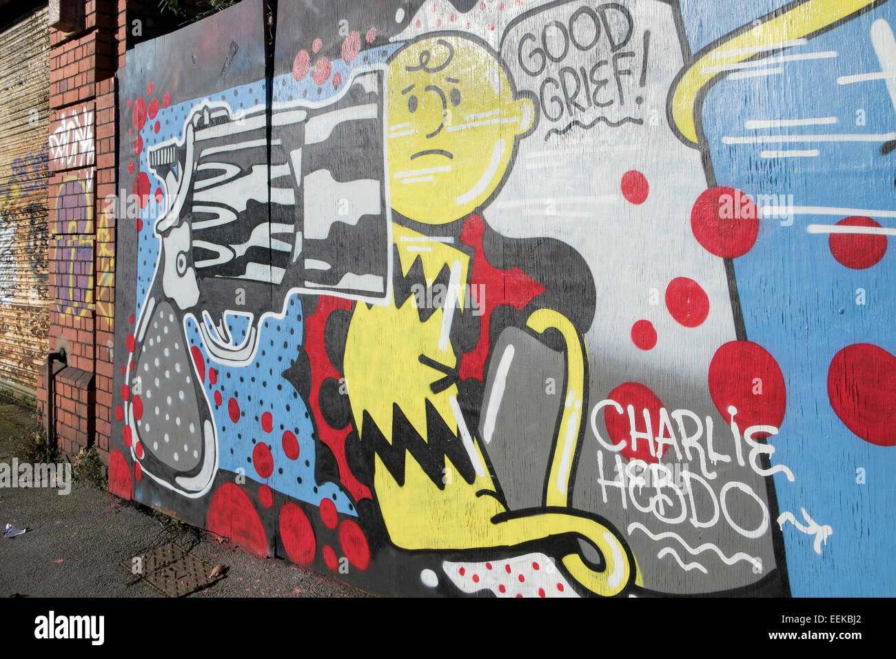Graffiti in unity street hi-res stock photography and images - Alamy