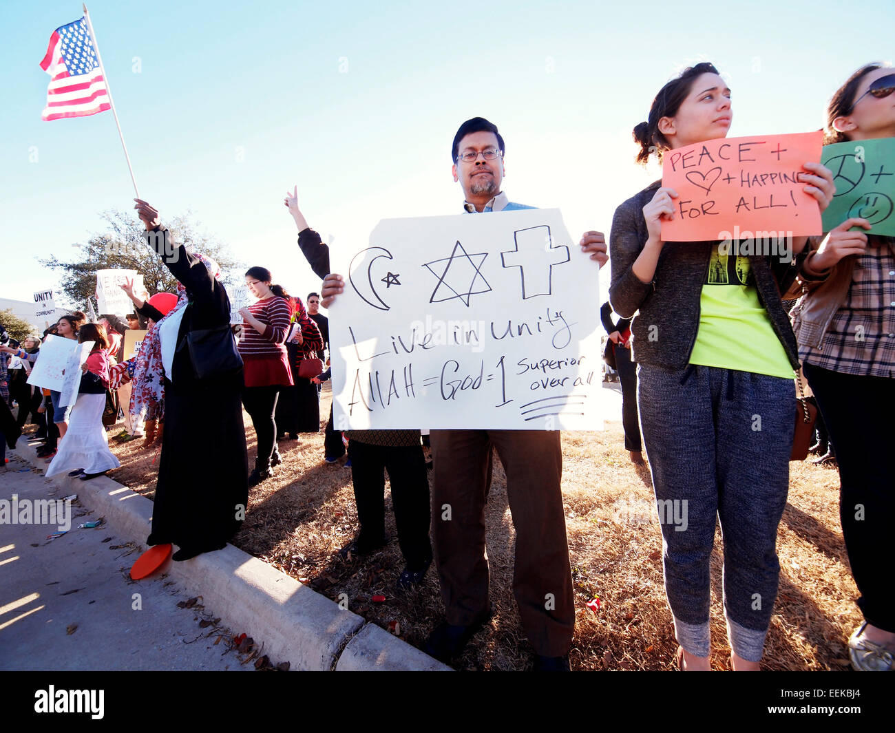 Garland, Texas, USA - 17/01/2015 - Muslim Alliance holds a seminar ...
