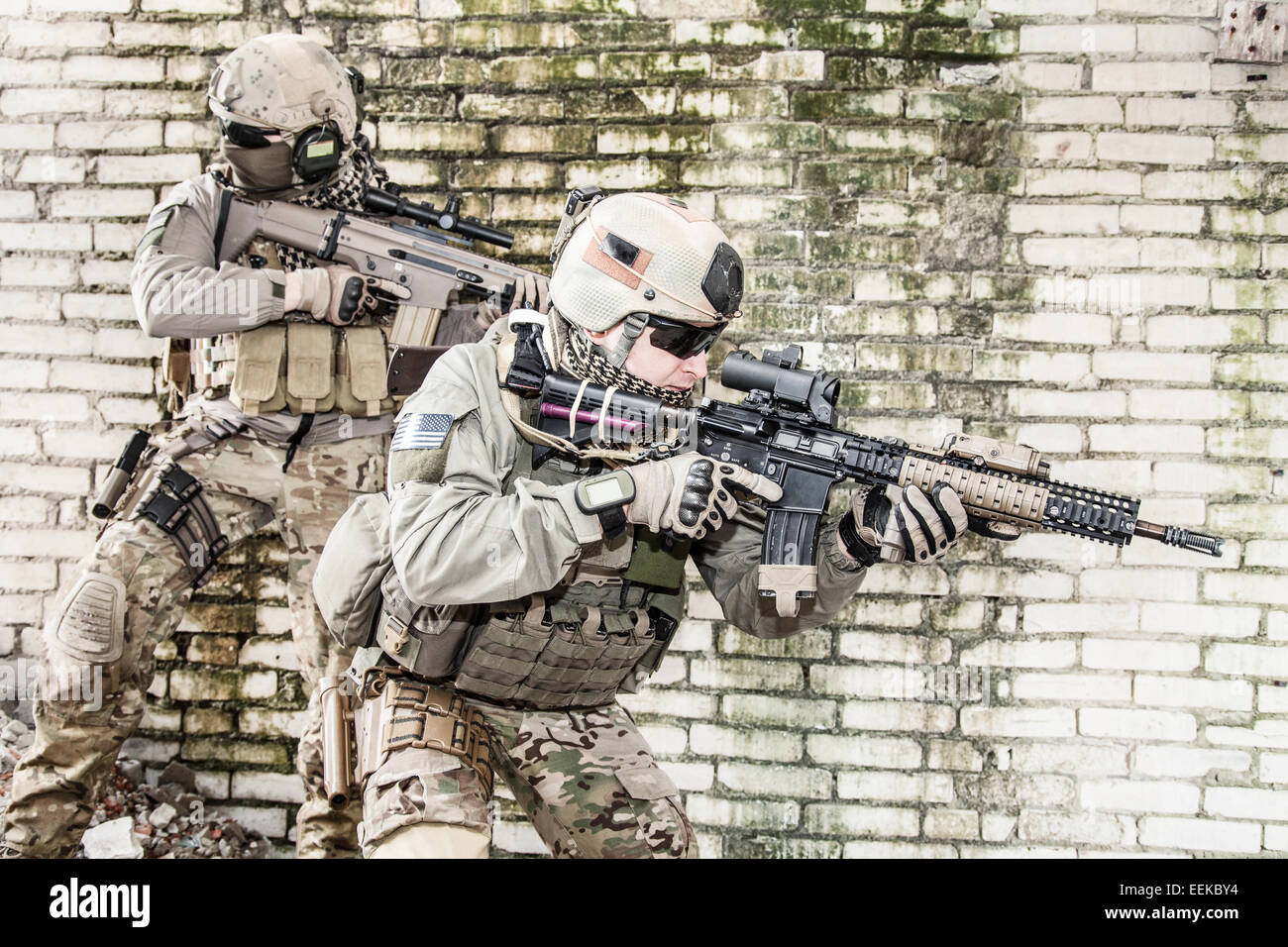 rangers in action Stock Photo - Alamy