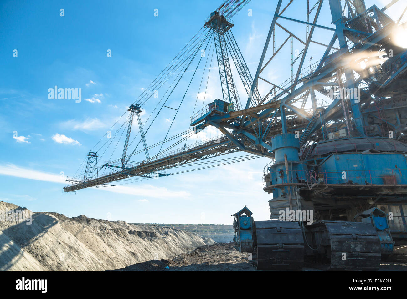 Mining machinery in the mine Stock Photo - Alamy