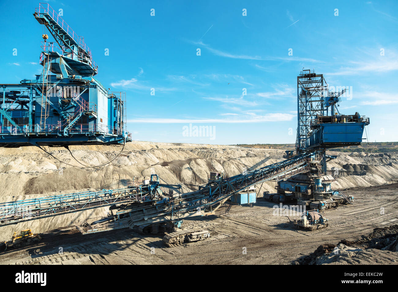 Mining machinery in the mine Stock Photo - Alamy