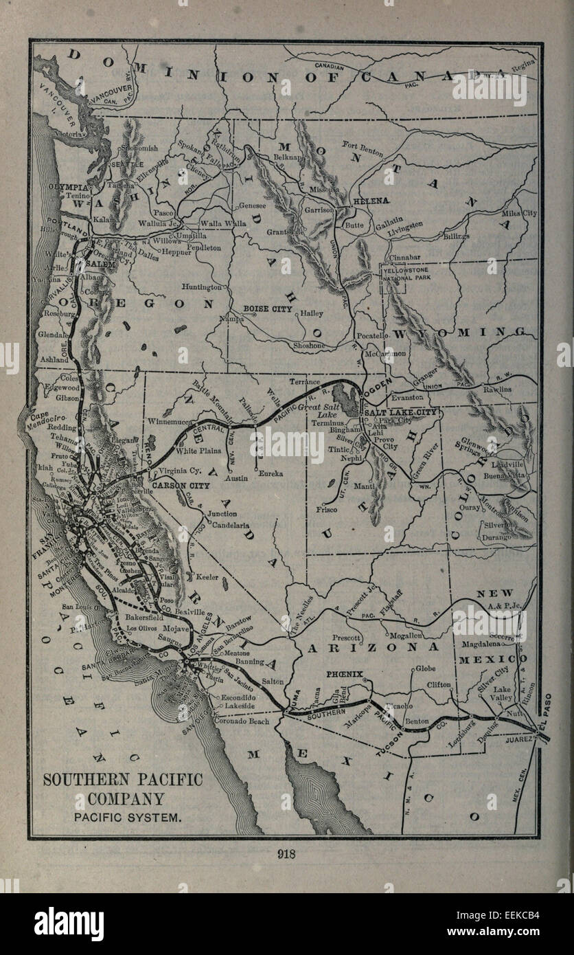 Pacific railroad report hi-res stock photography and images - Alamy