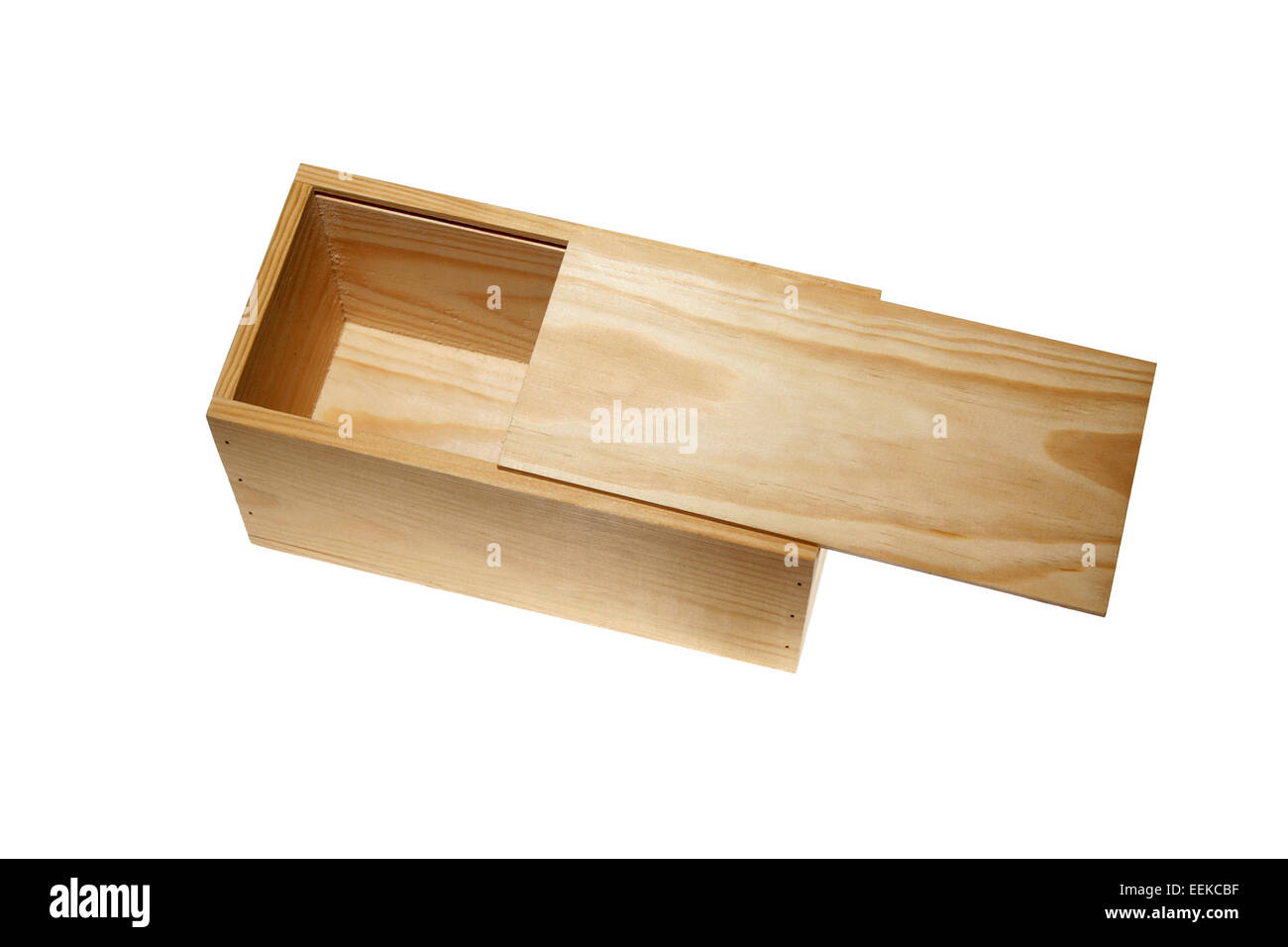 box wooden empty Stock Photo - Alamy
