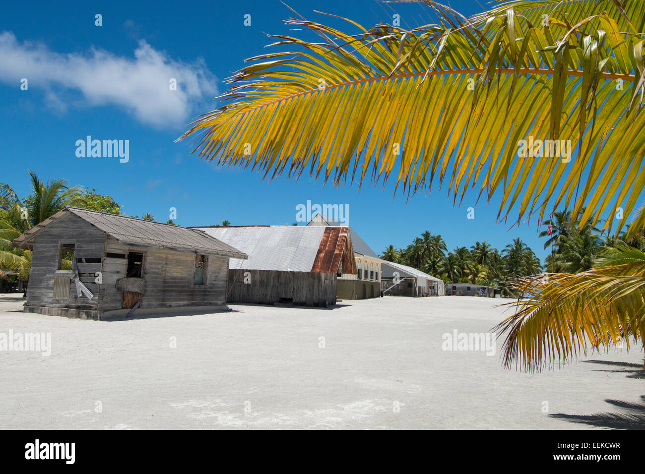 Cook Islands. Palmerston Island. Current population of 62 people, who ...