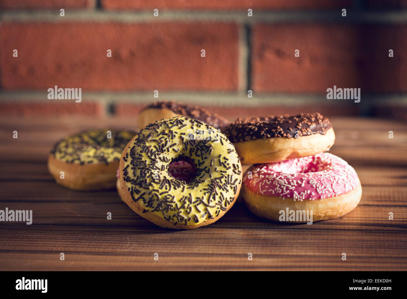 Dessert brick wall hi-res stock photography and images - Alamy