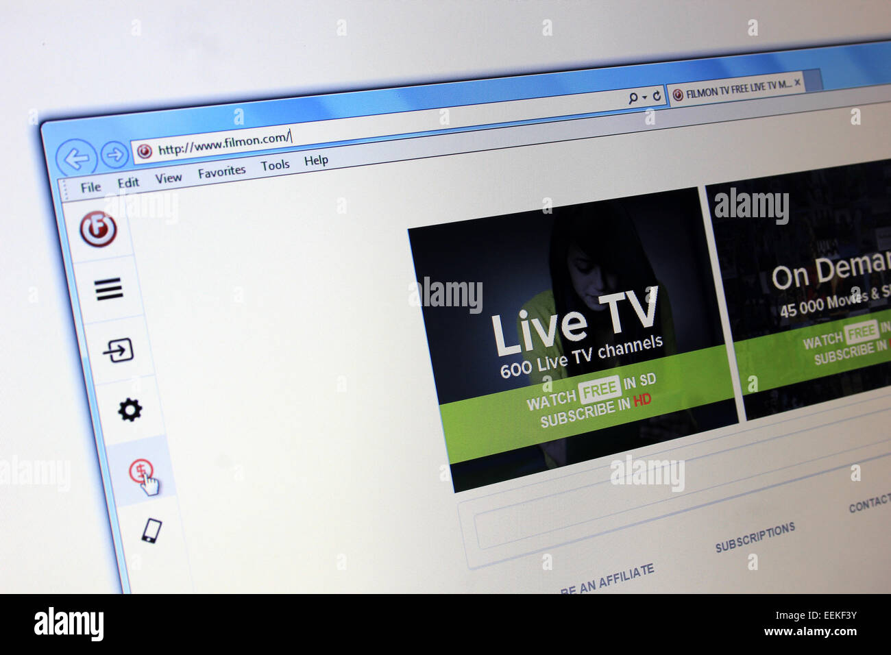 Filmon hi-res stock photography and images - Alamy