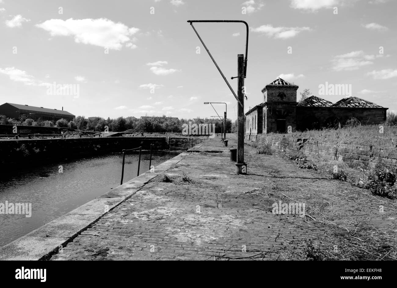 Govan dry dock Black and White Stock Photos & Images - Alamy
