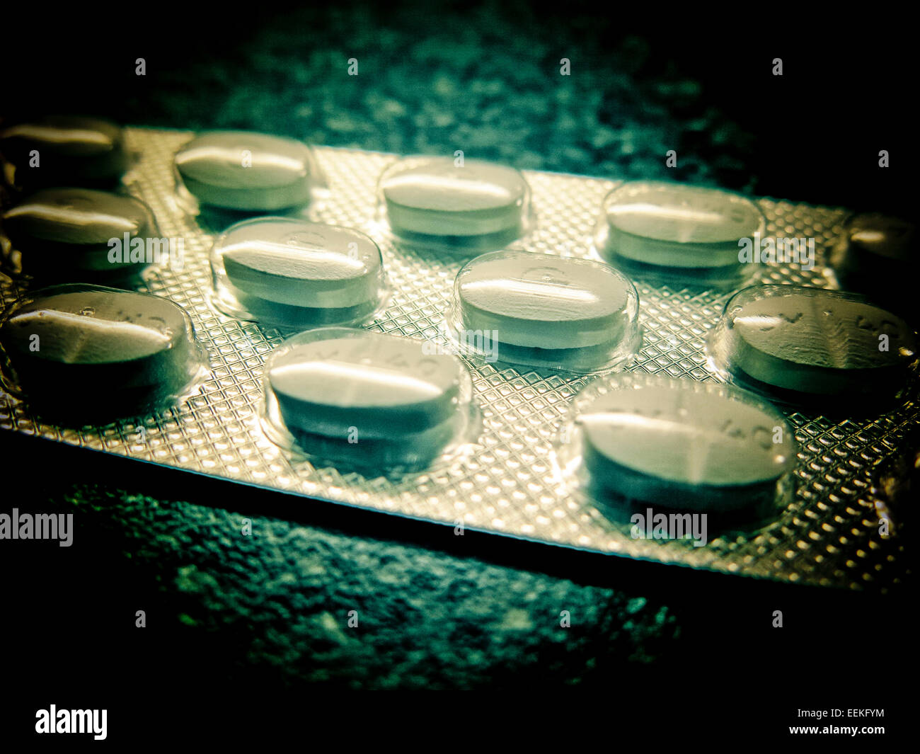 Blister pack of Citalopram anti-depression tablets Stock Photo - Alamy