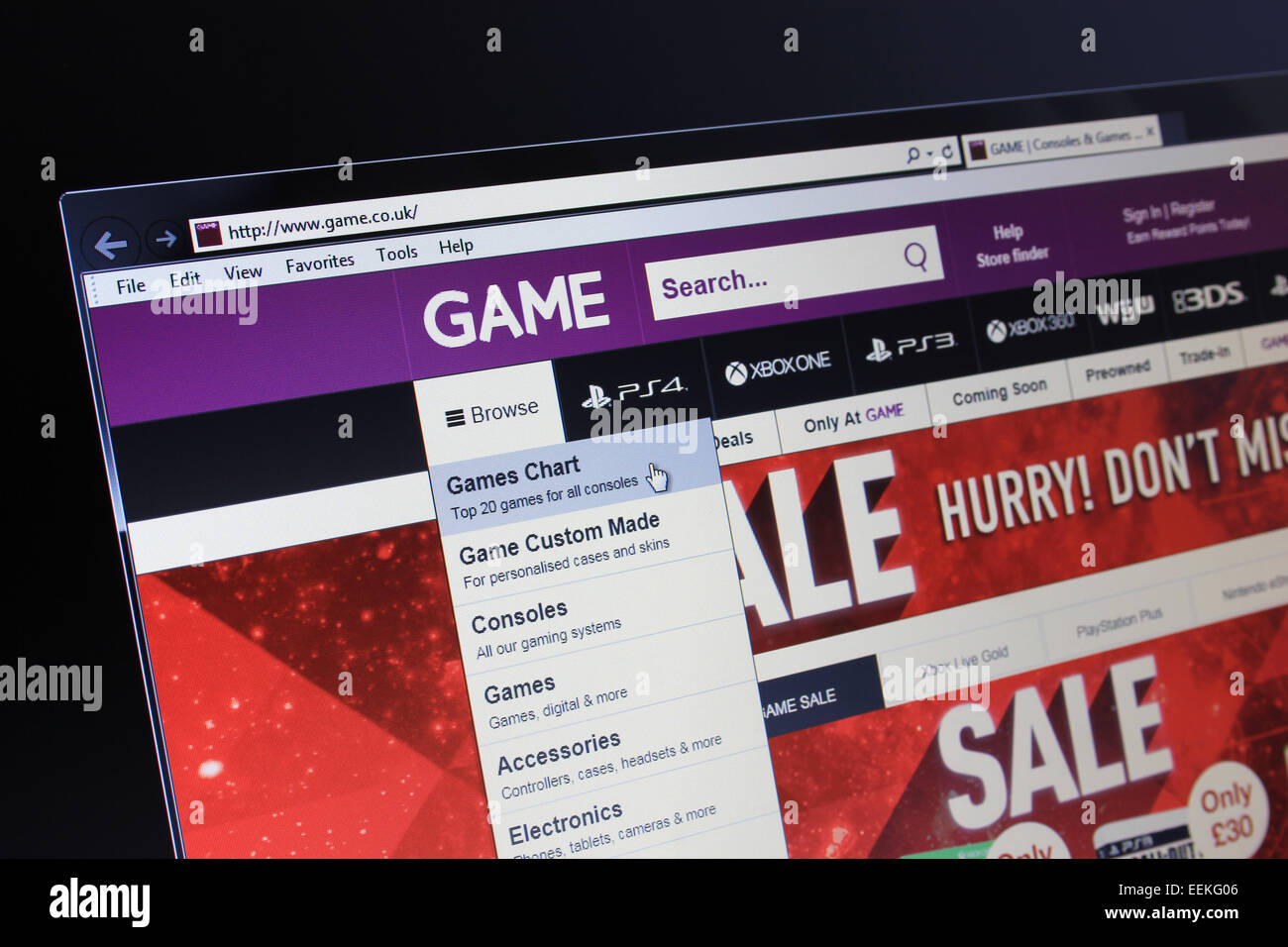 Game digital plc hi-res stock photography and images - Alamy