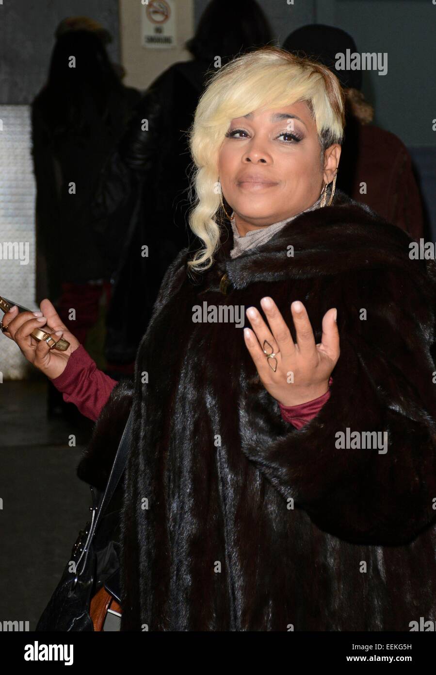 New York, NY, USA. 19th Jan, 2015. TLC: T-Boz, Tionne Watkins out and ...