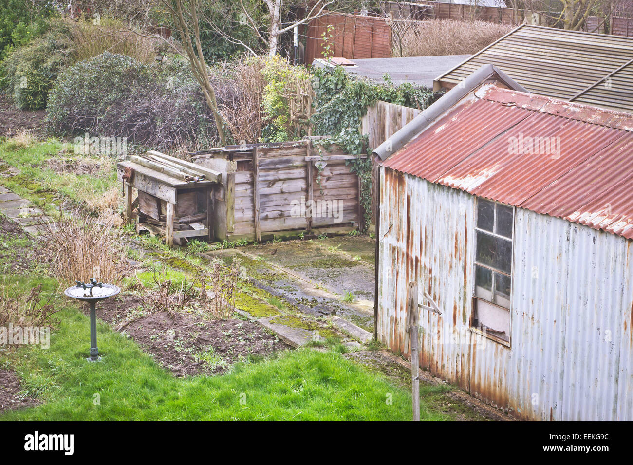 Rusty farm shed in hi-res stock photography and images - Alamy