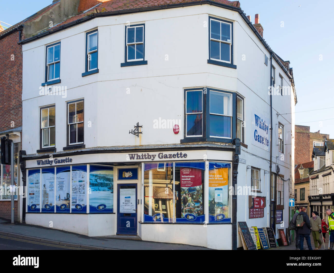 Offices of Whitby Gazette newspaper built 1854, put on sale in 2013 ...