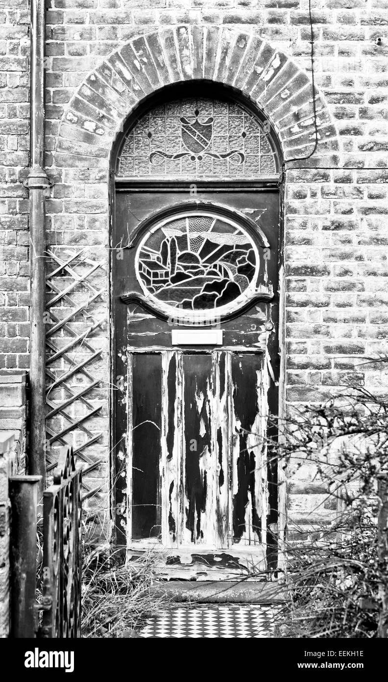 Doorway home Black and White Stock Photos & Images - Alamy