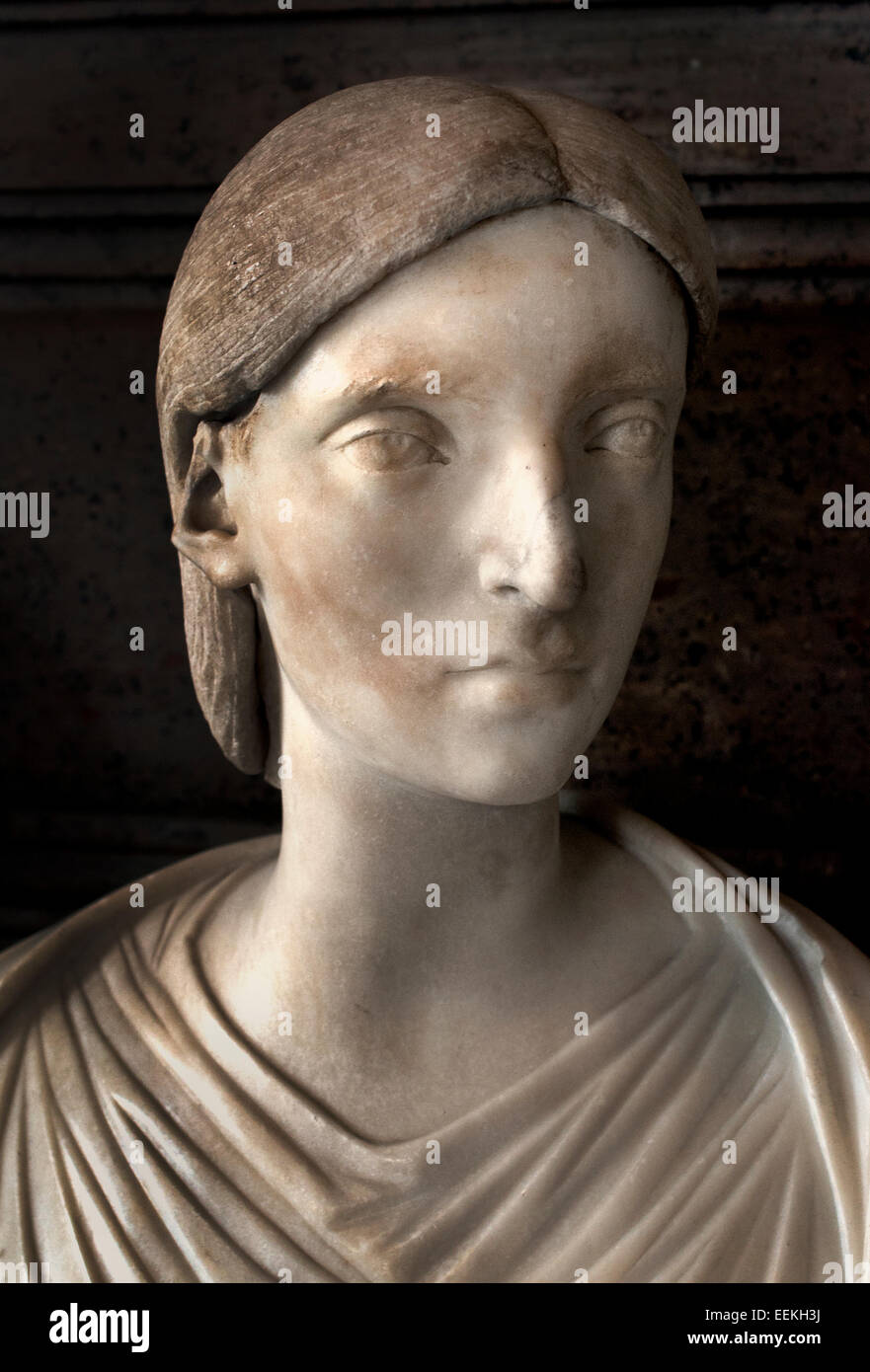 Female portrait 3 Century AD Roman Rome Capitoline Museum Italy Italian ...