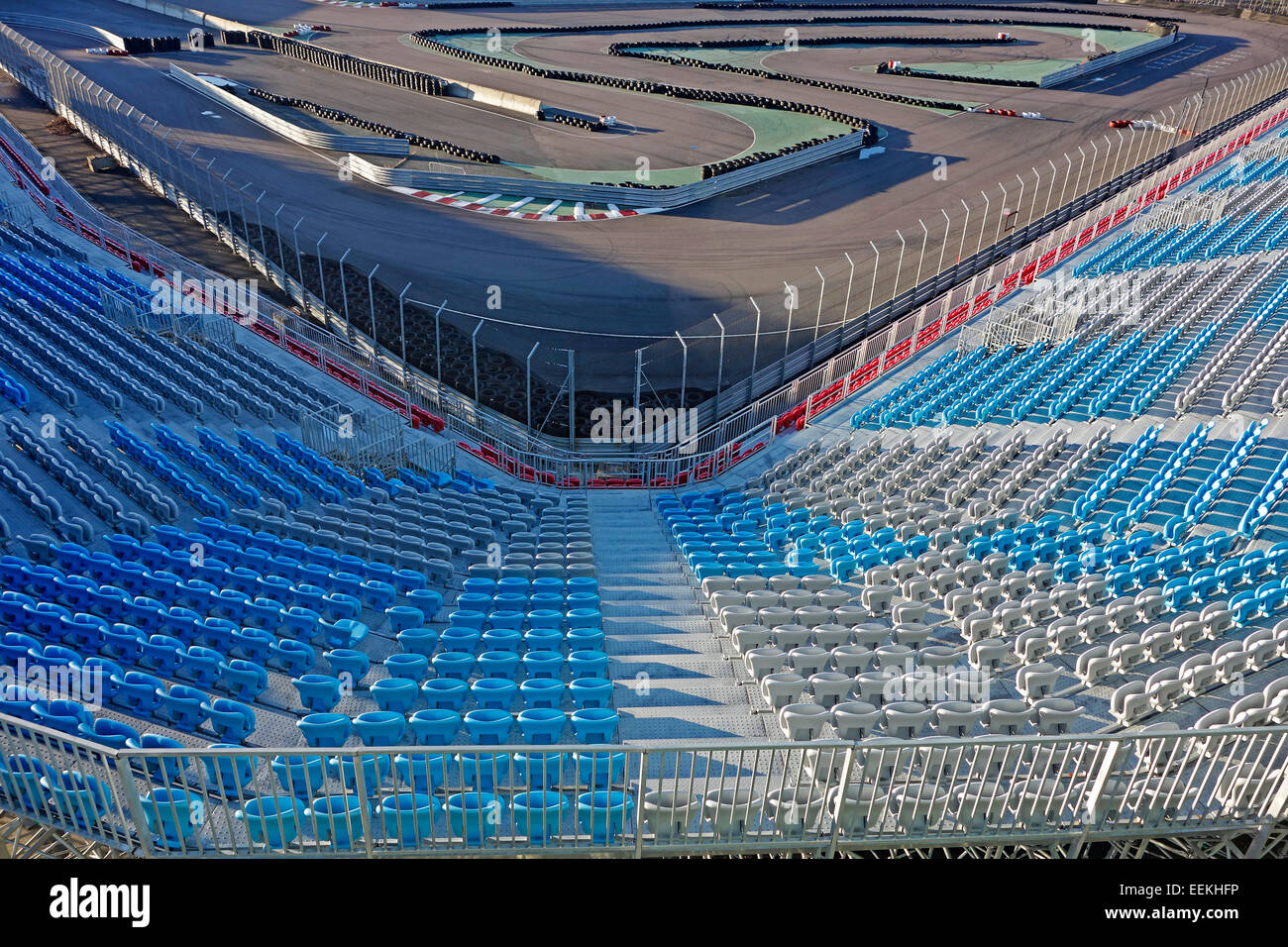 Empty arena seats hi-res stock photography and images - Alamy