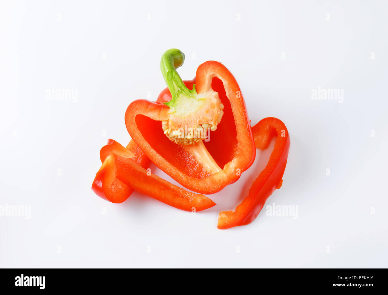 Cross section red capsicum hi-res stock photography and images - Alamy