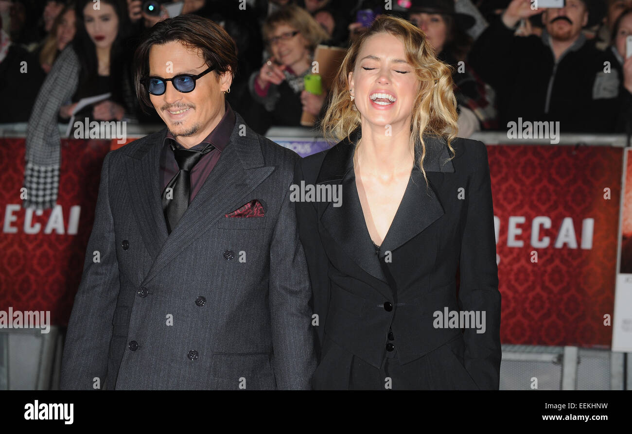 Johnny deep amber heard hi-res stock photography and images - Alamy