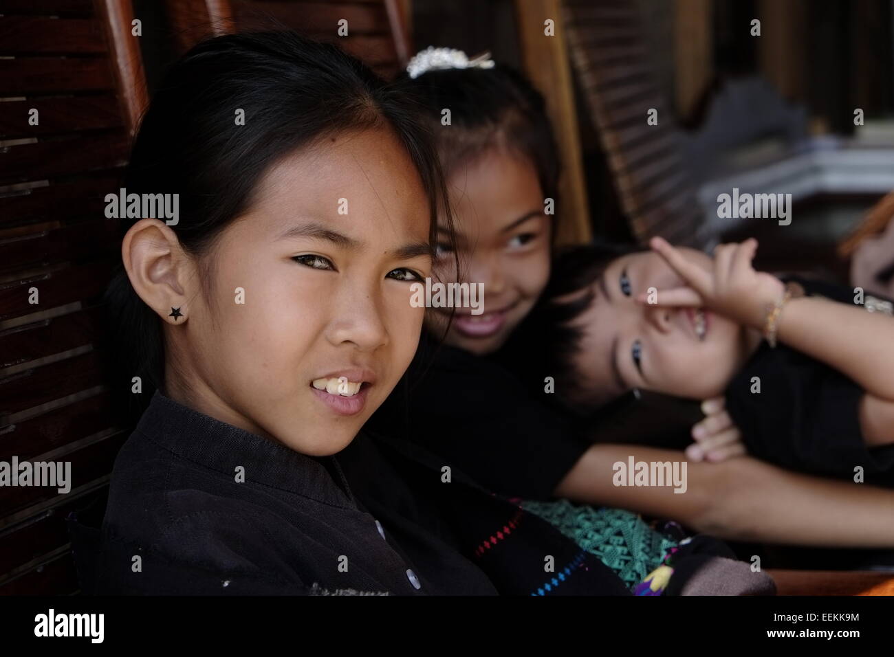 Girls from laos hi-res stock photography and images - Alamy