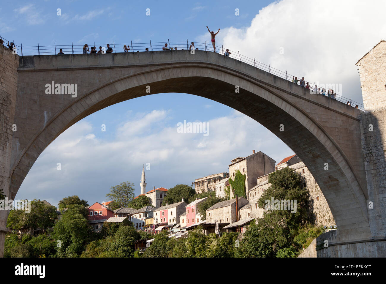 Mostar bridge dive hi-res stock photography and images - Alamy