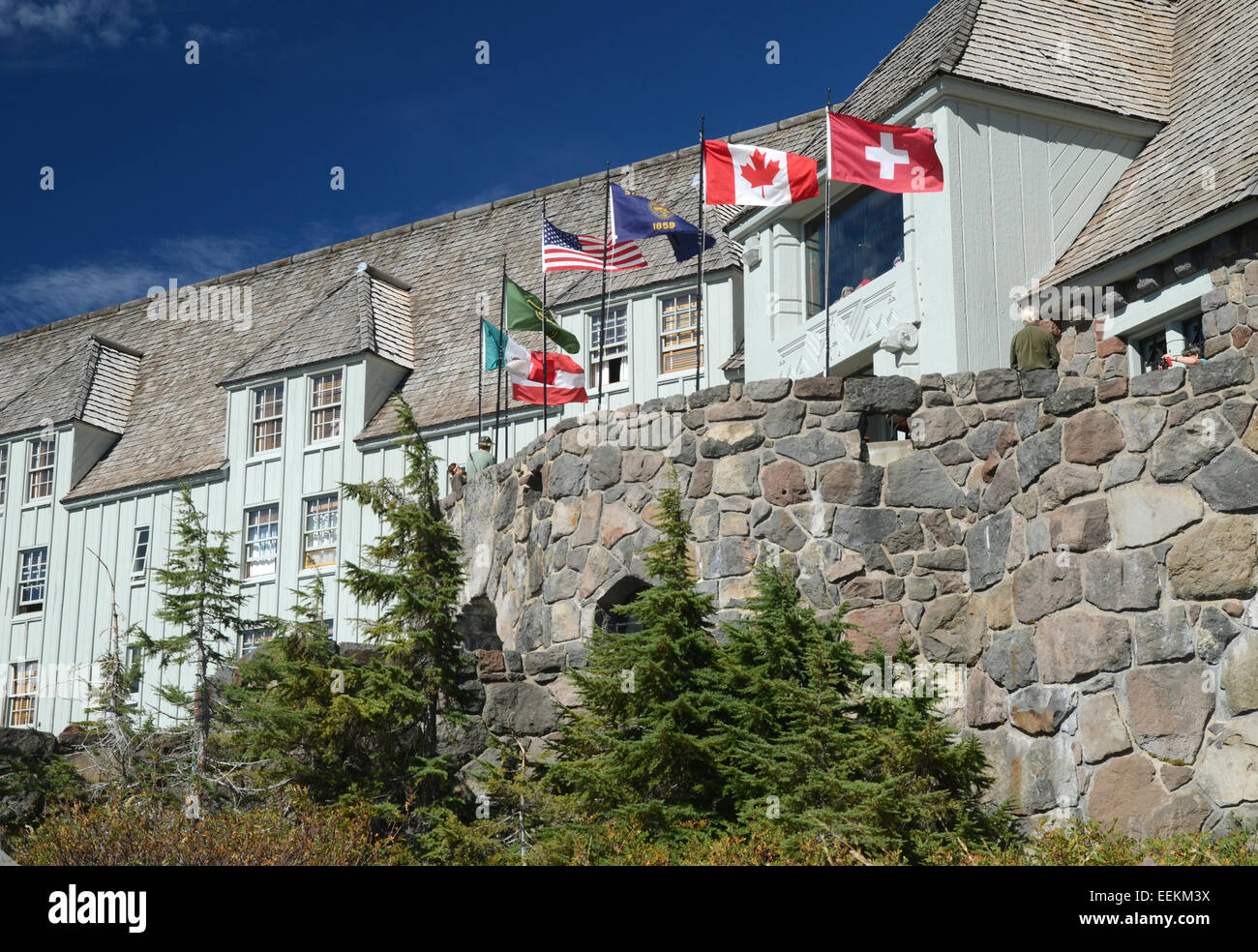 Timberline Lodge, Mount Hood, Oregon, USA Stock Photo - Alamy