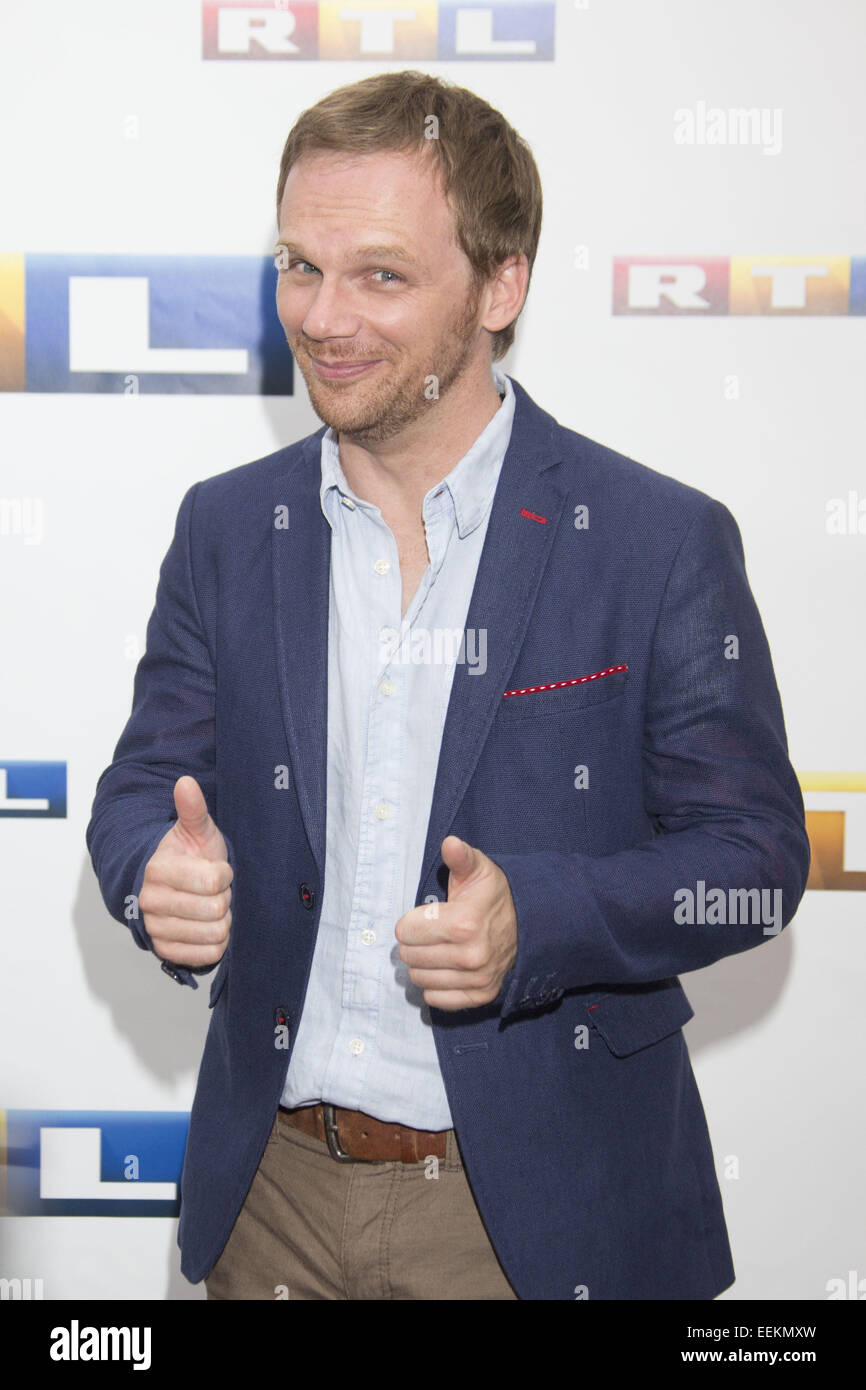 German TV RTL presents its new season at Hamburg Altes Zollamt ...